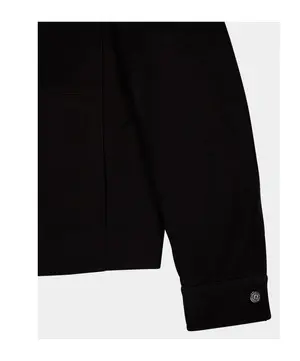 FERRAGAMO Zip-up Jacket With Logo Plaque