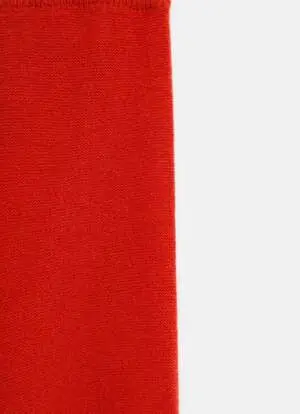 BASERANGE Elasticated Wide-leg Knitted Trousers