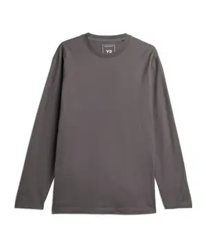 Y3 Graphic Long Sleeve T-shirt - Granite