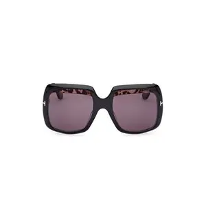TOM FORD Square Frame Sunglasses - Gray