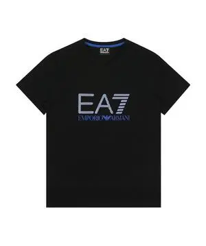 EA7 Logo T-shirt With Round Neck