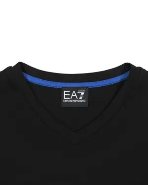 EA7 Logo T-shirt With Round Neck