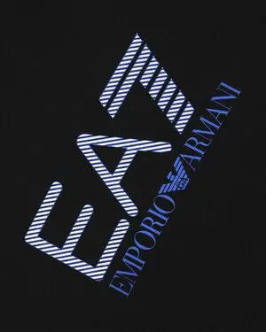 EA7 Logo T-shirt With Round Neck