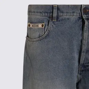 Moschino Panelled Distressed Jeans
