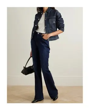 FRAME Button Denim Jacket