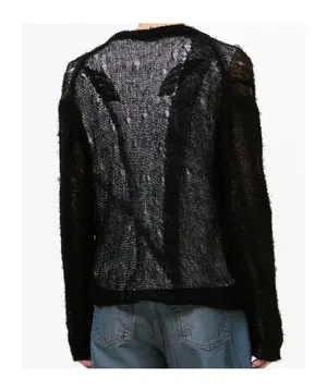Our Legacy Sheer Open-knit Cardigan
