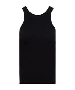 TOTEME Ribbed Tank Top - Black