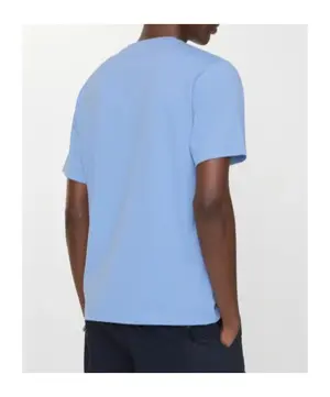 Burberry Knight Stamp Cotton T-shirt - Cornflower Blue