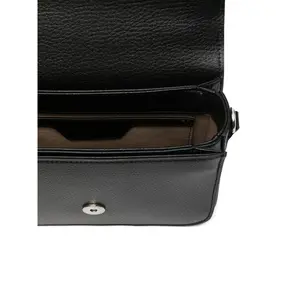 Stella McCartney Embellished Flap Shoulder Bag - Black