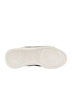 Pinko Sequin-embellished Low Top Sneakers - Brown