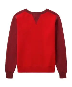1989 STUDIO Contrast Crewneck Sweater