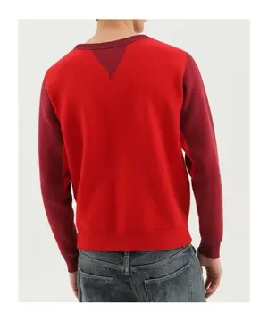 1989 STUDIO Contrast Crewneck Sweater