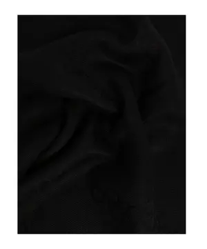 FERRAGAMO Scarf Decorated With A Monogram Pattern - Black
