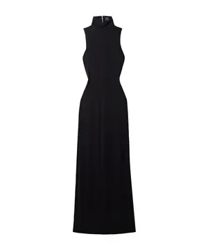 NILI LOTAN Reid Long Dress - Black