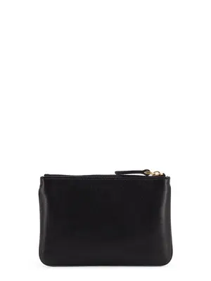 Valentino Garavani Vlogo Patch Zip-up Clutch Bag