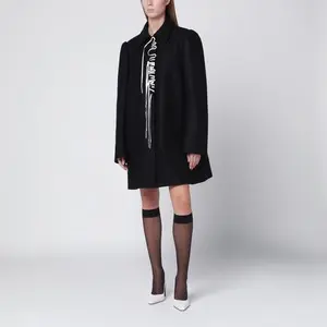 Dries Van Noten Embellished Straight Hem Coat