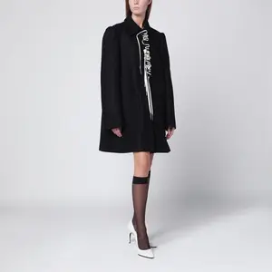 Dries Van Noten Embellished Straight Hem Coat