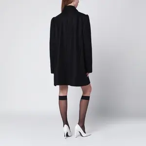 Dries Van Noten Embellished Straight Hem Coat