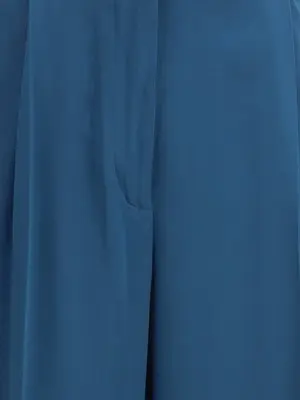 Dries Van Noten Pleated Trousers - Blue