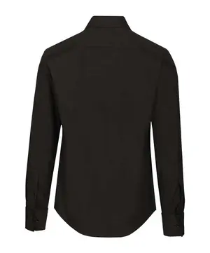 Burberry Townsend Bib Cufflink Shirt - Black
