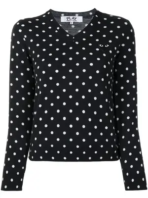 Play Comme Des Garcon Turtleneck Sweaters For Women
