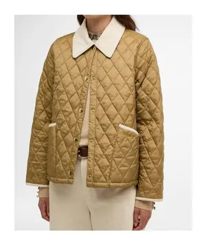 Barbour Liddesdale Quilted Cropped Jacket