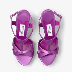 JIMMY CHOO Kesia 120 Platform Sandals - Violet