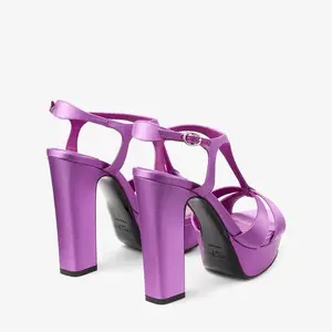 JIMMY CHOO Kesia 120 Platform Sandals - Violet