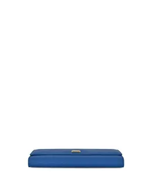 Dolce & Gabbana Logo Detail Chain Strap Clutch - Blue