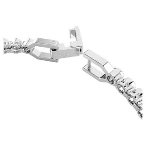SWAROVSKI Rhodium-plated Crystal Logo Bracelet
