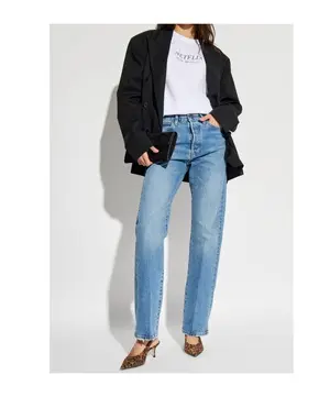 FRAME Buttoned Jeans