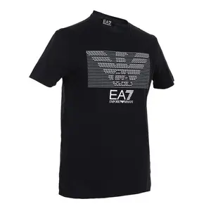 EA7 Round-necked Logo T-shirt
