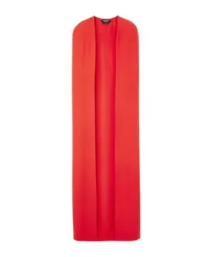 TOM FORD Silk Georgette Shawl - Red