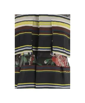 Sacai Short Sleeve Printed Shirt