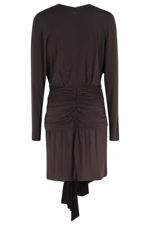 Christopher Esber Stone Pin Scarf Mini Dress - No