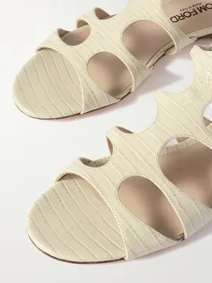 TOM FORD Paradis Sandals - Ivory