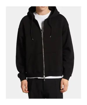 Dsquared2 Relaxed Fit Zipped Hoodie With Drawstring