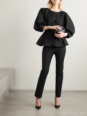 Carolina Herrera Emilie Slim Fit Tailored Pants