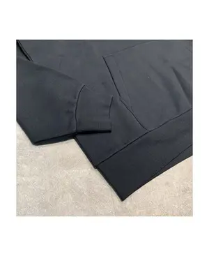 Burberry Logo Hooded Sweater - Black