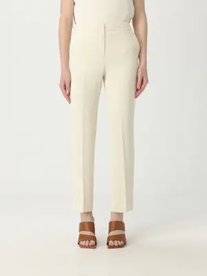 KAOS Crepe Straight-leg Pants