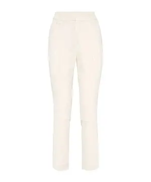 Brunello Cucinelli Pleated Tailored Trousers - White