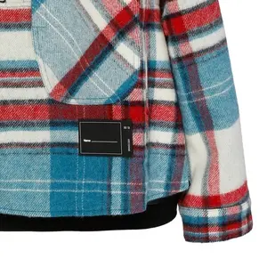 We11Done Checked Zip-up Overshirt