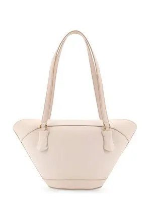 Dolce & Gabbana Buckle Detailed Shoulder Bag - Nude