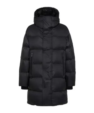 Dsquared2 Hooded Down Jacket With Drawstring And Zipped Pockets