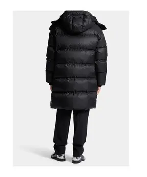 Dsquared2 Hooded Down Jacket With Drawstring And Zipped Pockets