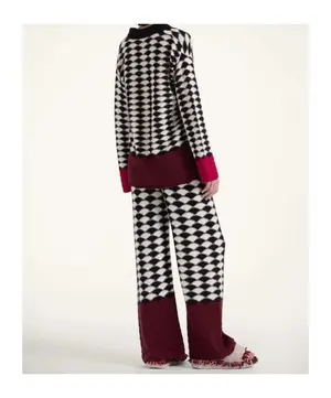 La DoubleJ Straight Leg Knit Lounge Trousers