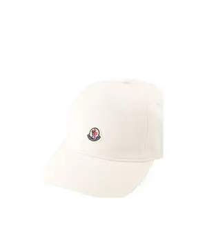 Moncler Logo Baseball Cap - Off White