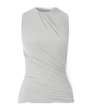 Rick Owens Sleeveless Top With Knotted Neckline