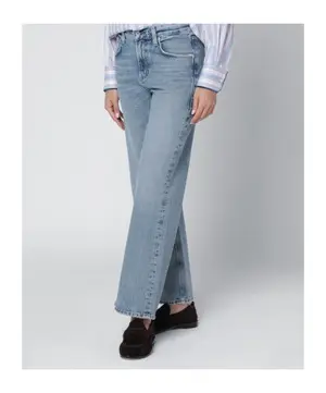 Citizens Of Humanity High-rise Wide-leg Jeans - Light Blue