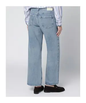 Citizens Of Humanity High-rise Wide-leg Jeans - Light Blue